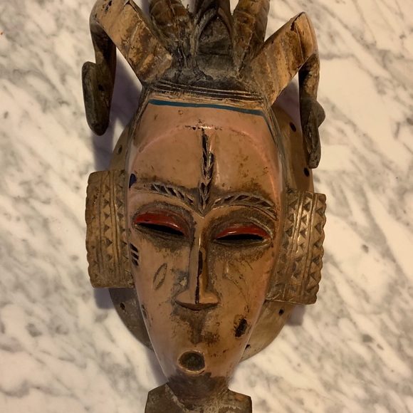 Wall Decor | Authentic Tribal African Punu Mask Gorgeous | Poshmark